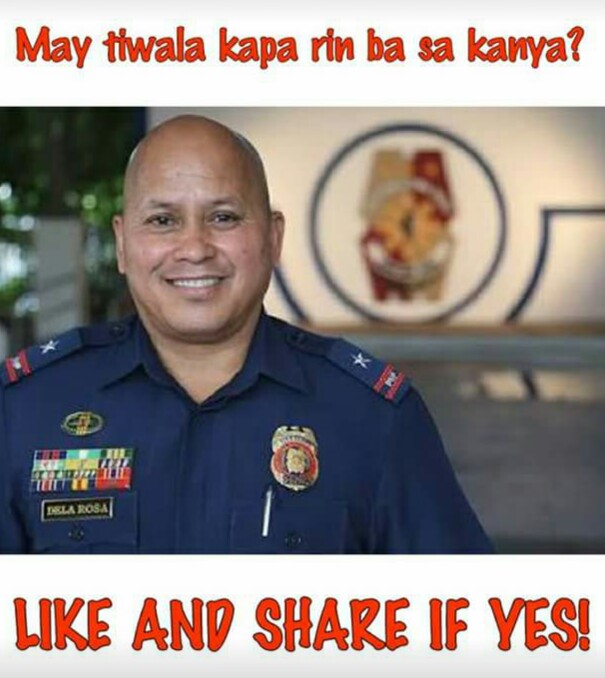 Do You Still Support General Ronald 'Bato' Dela Rosa For Peace and ...
