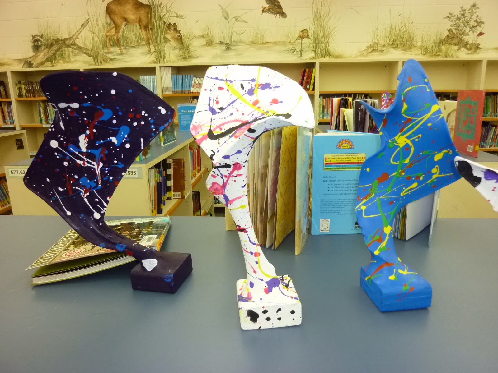 Mrs. Werner's Art Room: 5th Grade Sculptures