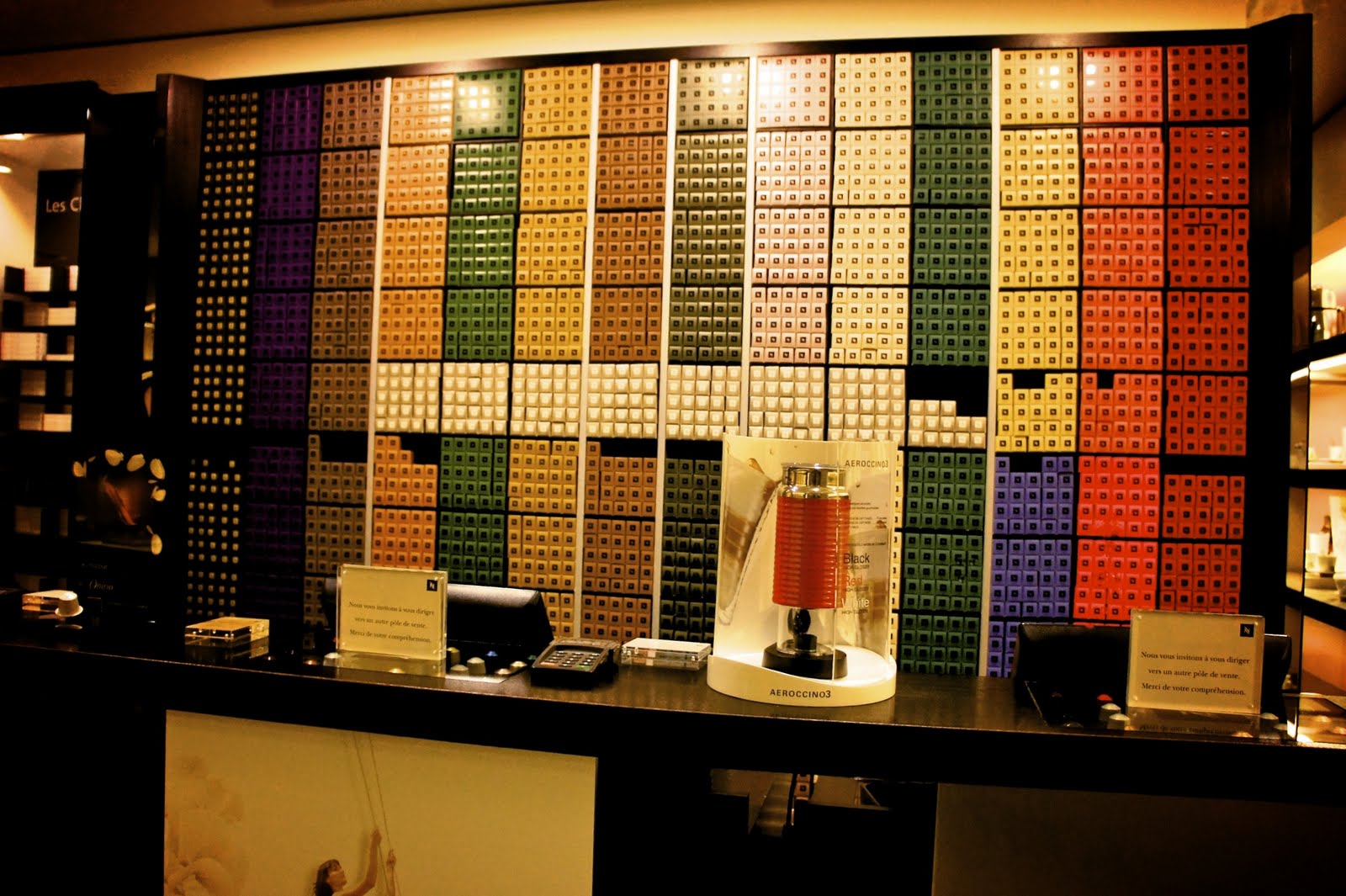 i - first person singular: Nespresso Star Boutique | Champs Elysées