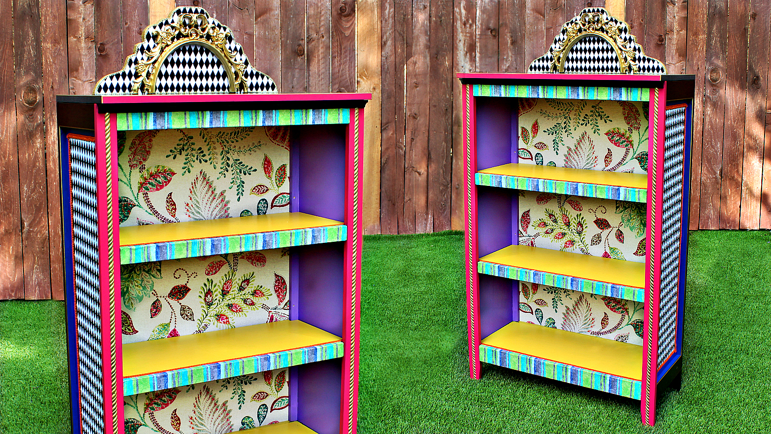 Mark Montano Funky Shelf Makeover mark-montano-funky-shelf-makeover