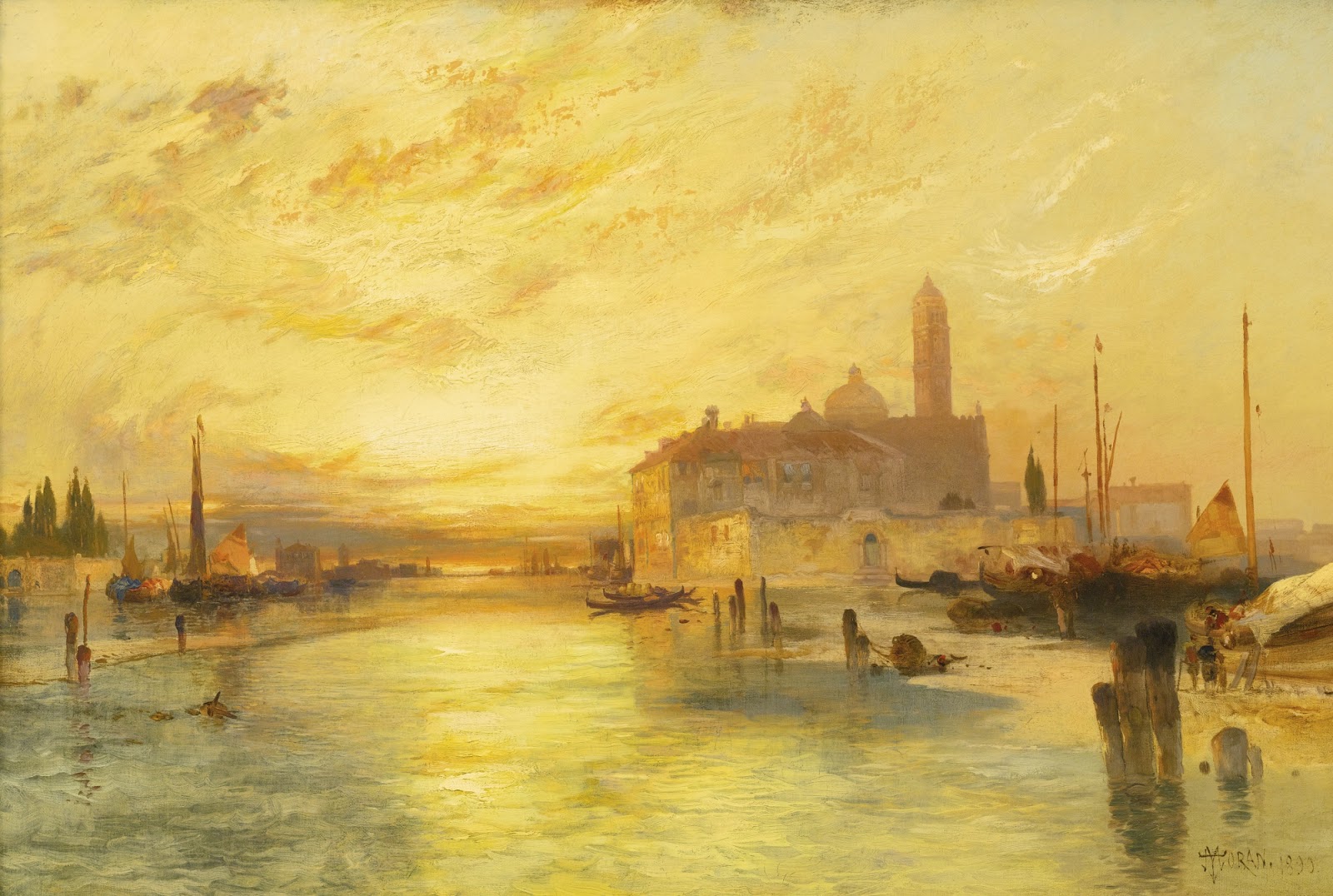 Thomas Moran | Luminist painter | Masterpiece | Tutt'Art@
