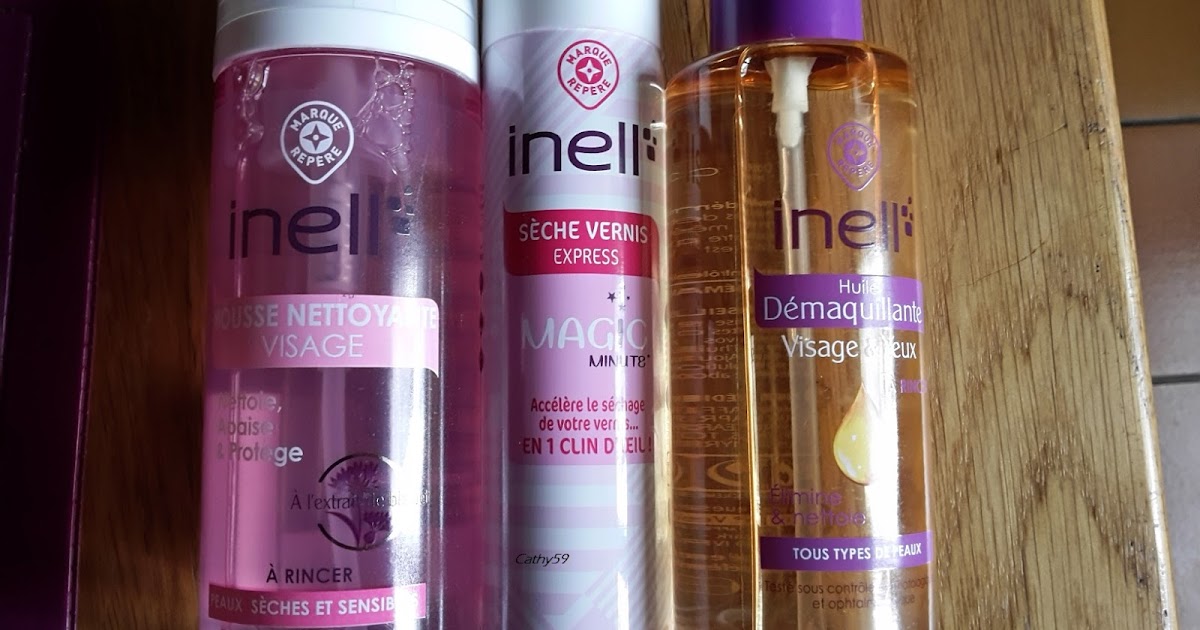 Les passions de Cathy: Mes achats de produit Inell