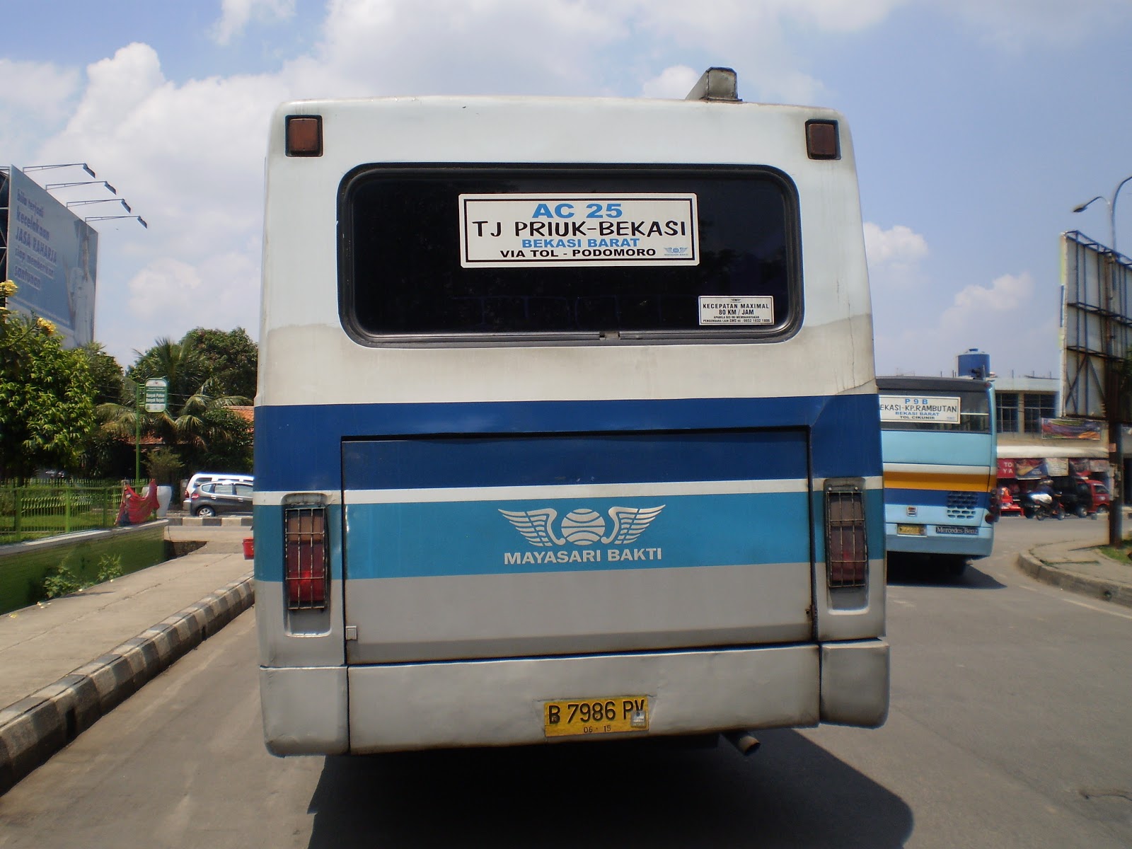BRANDING BUS/BIS MAYASARI BAKTI seluruh trayek di JAKARTA