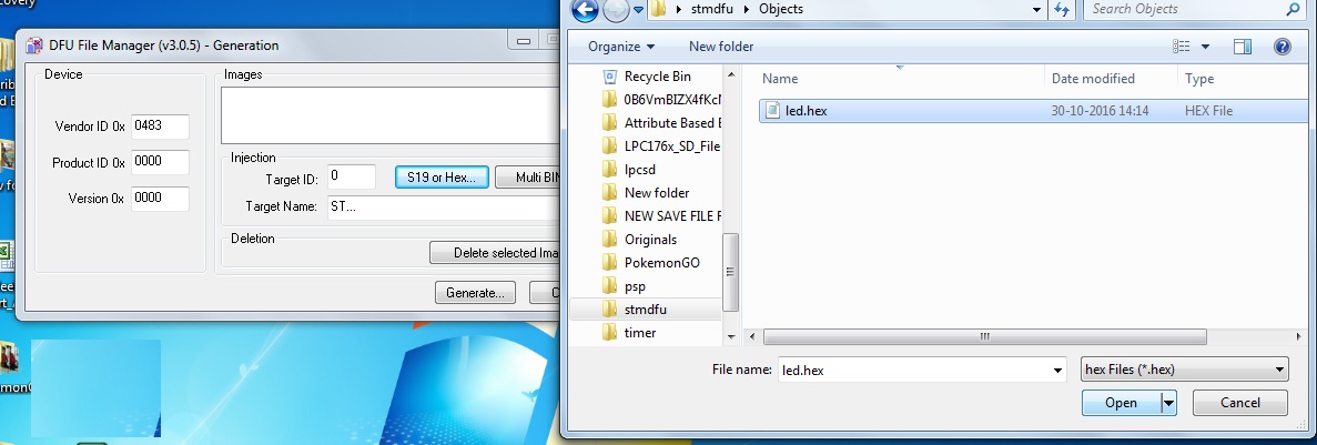 Projects : USB Boot Loader (Device-Firmware-Upgrade) for STM32F103C8T6