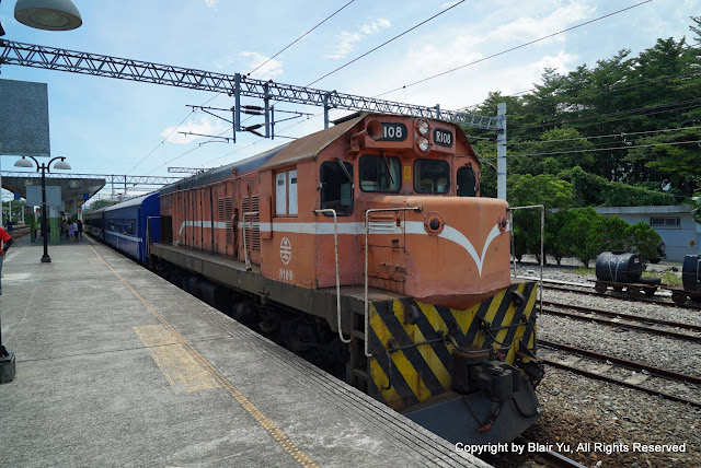 Blair's 鐵道攝影: R108柴電機車 / TRA R108 Diesel-electric Locomotive