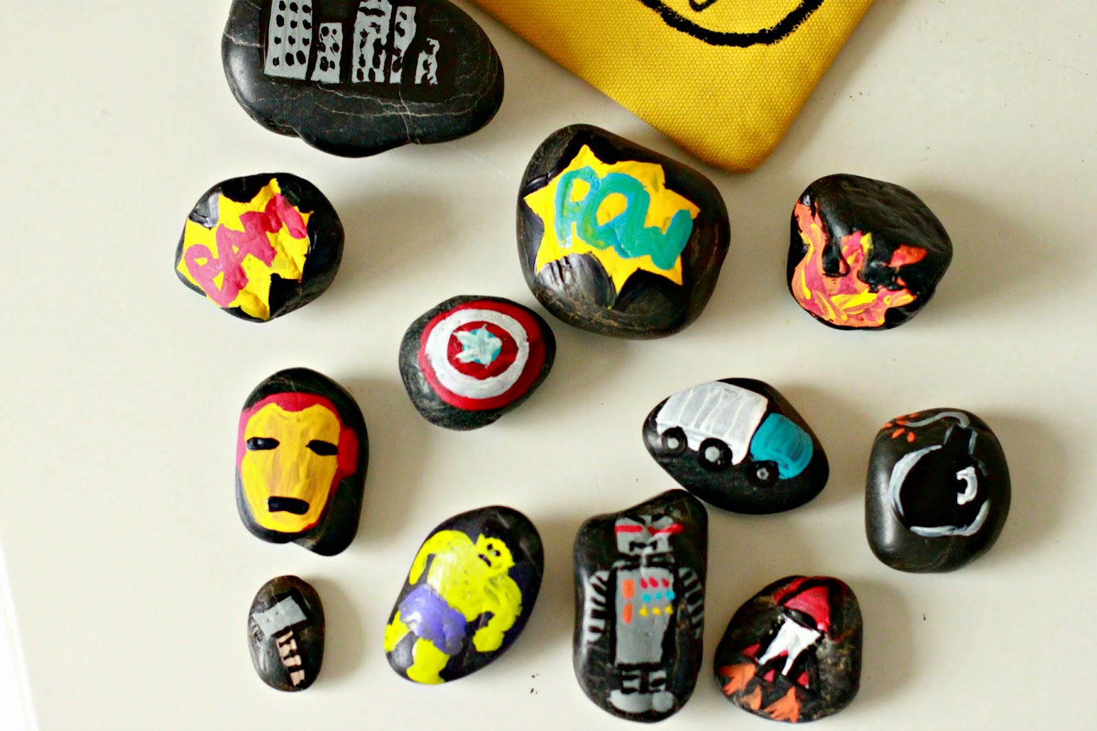 Larissa Another Day: Superhero Story Stones