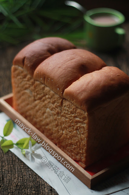 厨苑食谱: 麻糬奶香吐司 【Mochi Milk Toast】