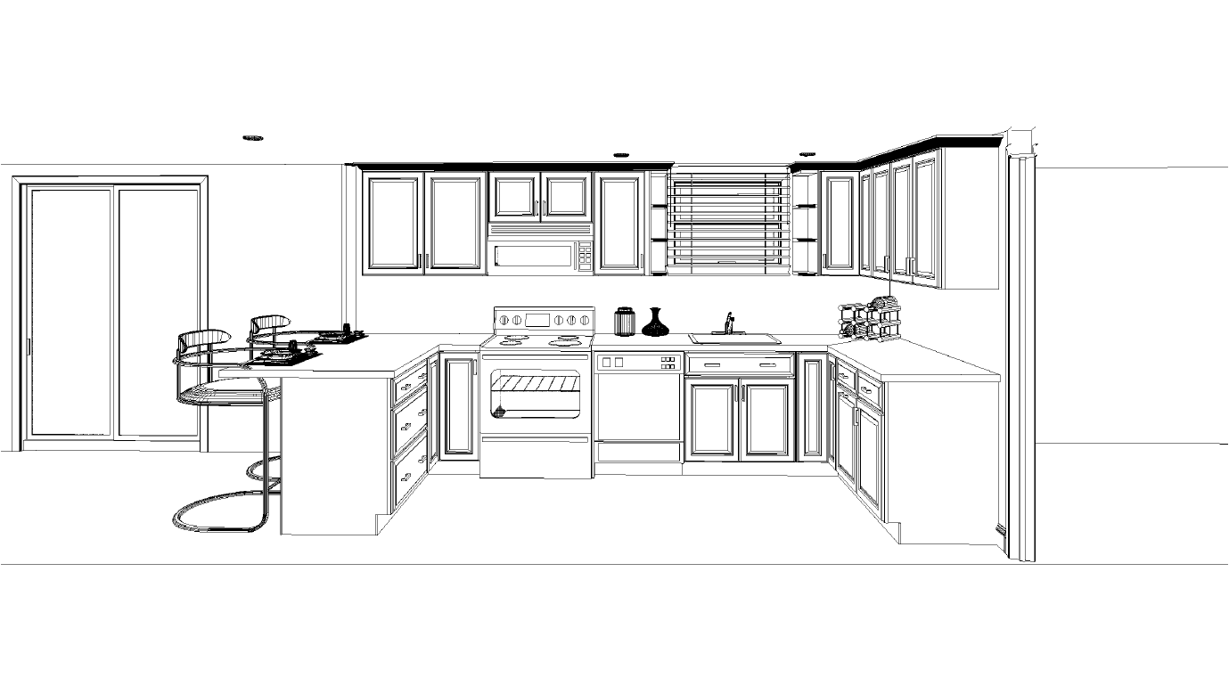 Refrigerator Layout In Kitchen | Home Design and Decor Reviews