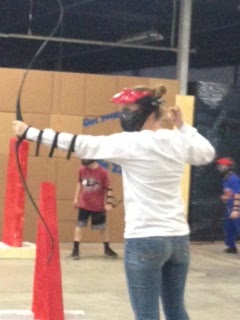 Crazy Church Lady: Archery Tag