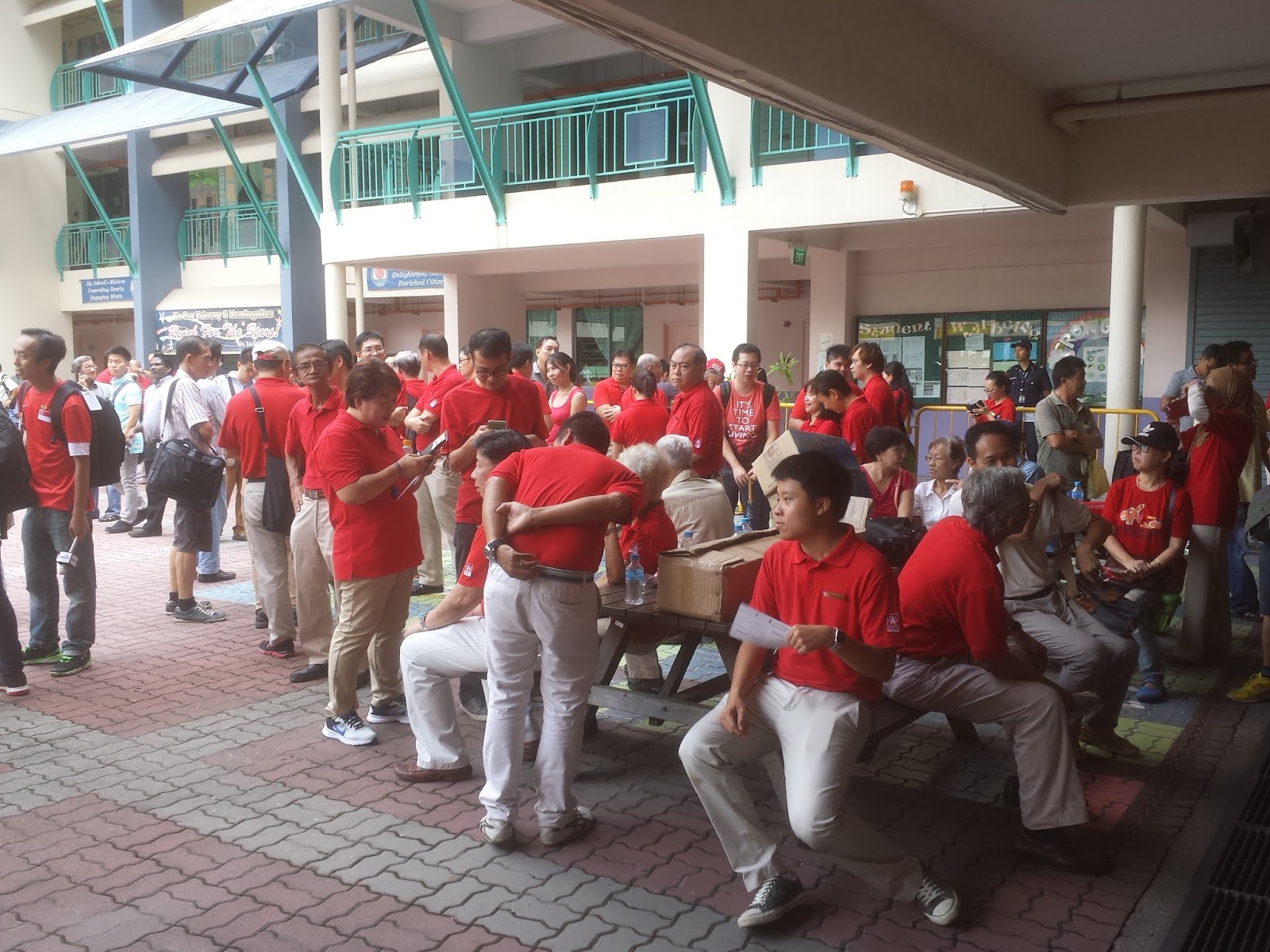 Somewhere in Singapore Blog: Nomination Day @ Keming Primary School