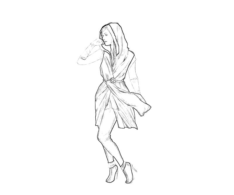 X Men Rogue Coloring Pages Sketch Coloring Page