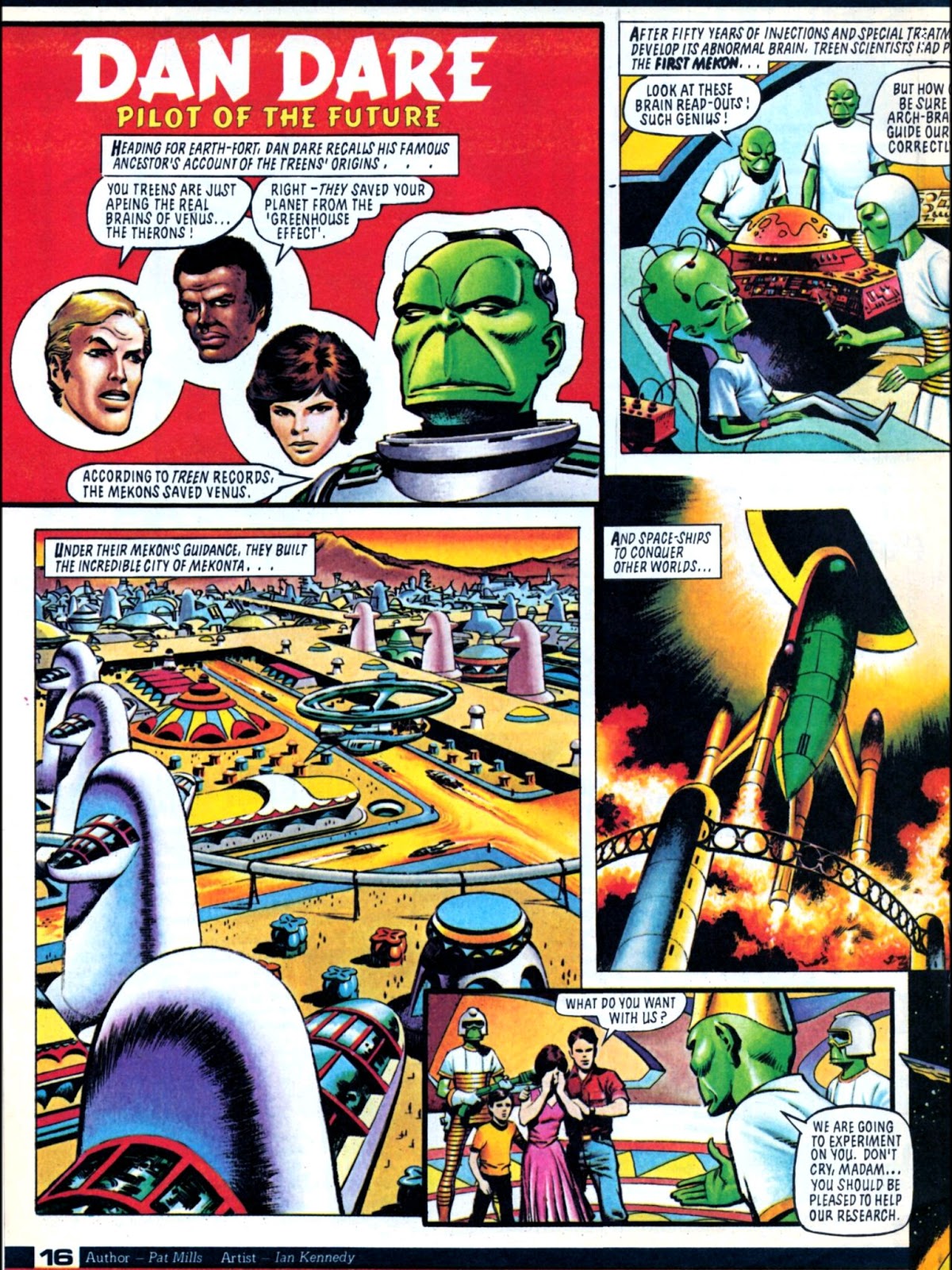 STARLOGGED - GEEK MEDIA AGAIN: 1983: THE ORIGIN OF DAN DARE'S MEKON IN ...