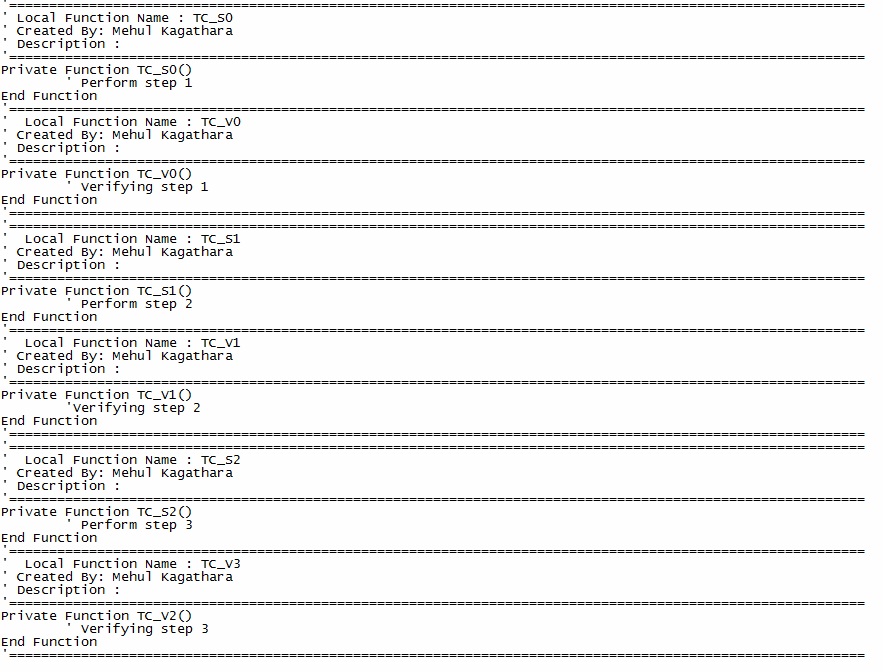 Qtp Automation Framework Architecture Keyword Driven Excel Based Approach