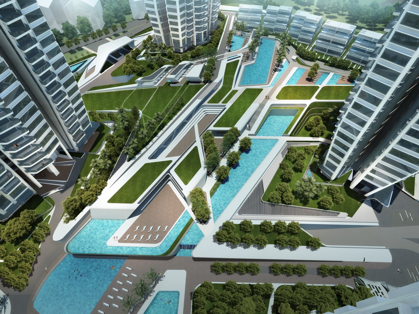 AsianTowers: Zaha Hadid's d'Leedon In Singapore