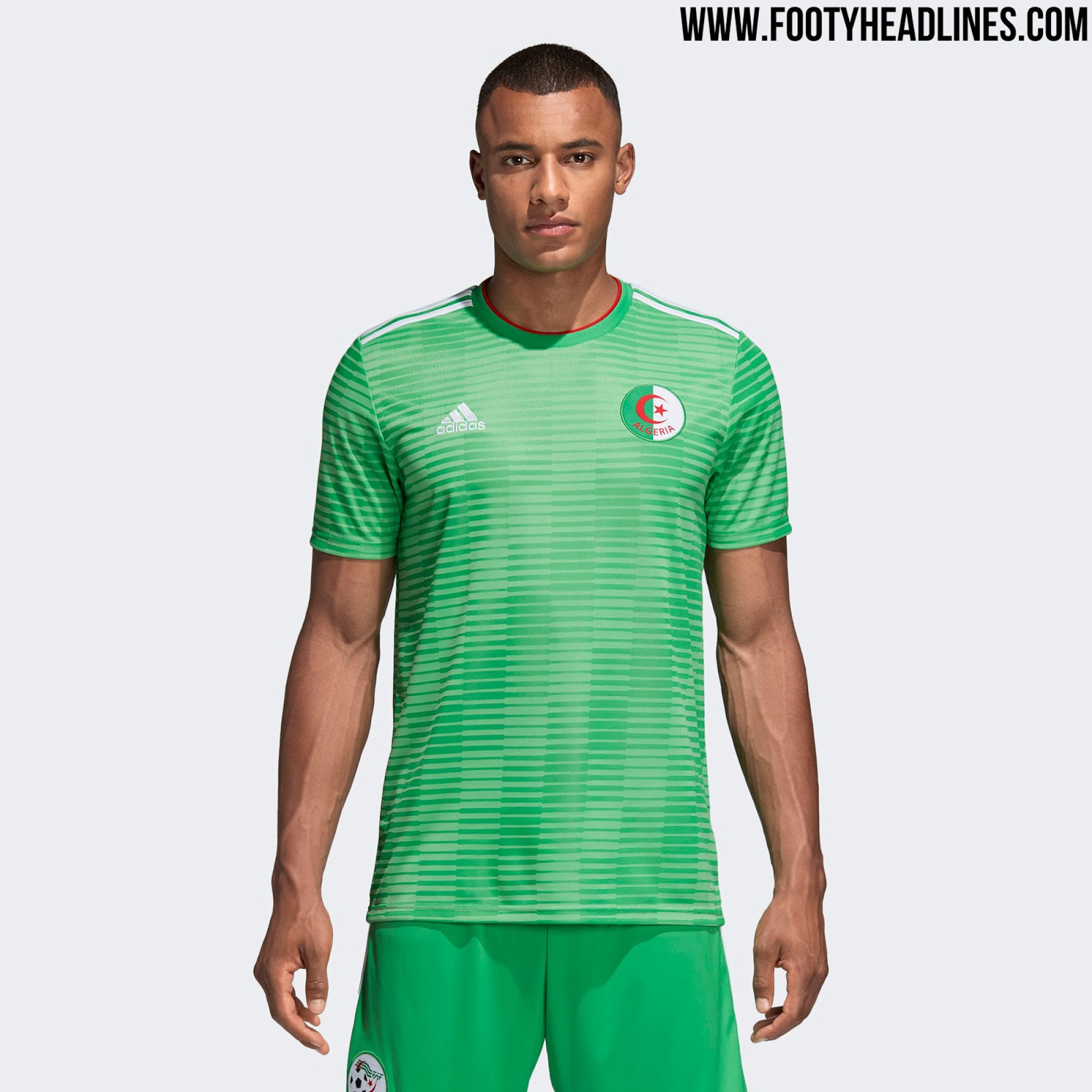 Adidas Algeria 2018 Home Kit Released + Away Kit Leaked - Footy Headlines