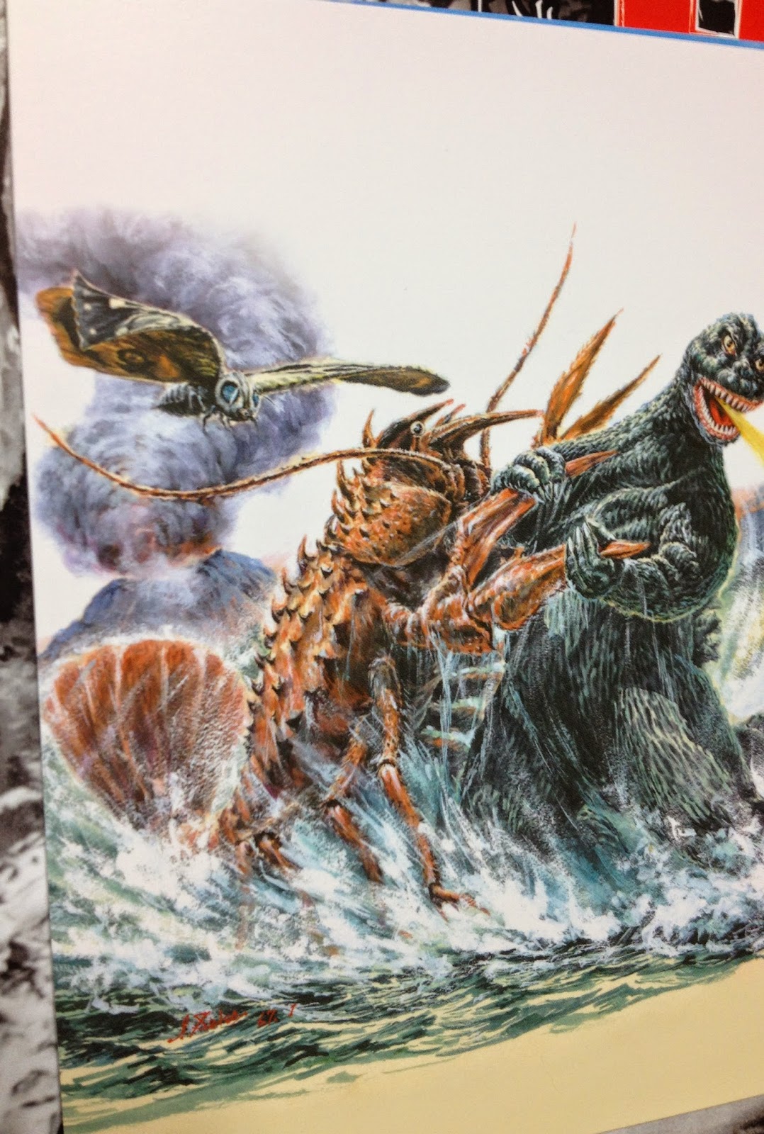 My Two Yen Worth: Godzilla Stamps Japan!