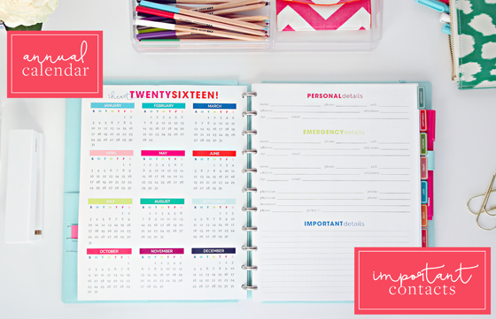 IHeart Organizing: 2016 IHeart Organizing Planner FAQ's