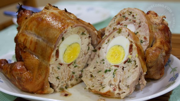 How to Make Filpino Asian Chicken Galantina Cooking Recipe Cuisine