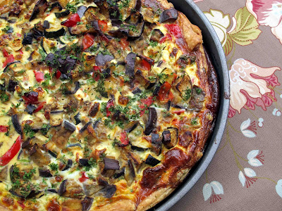 Shoot and Eat: Mediterranean Vegetable Tart