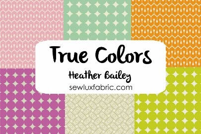 Sew Lux Fabric : Blog: New Fabric : True Colors by Heather Bailey