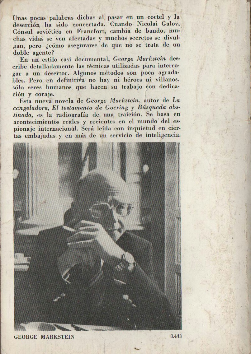 Markstein, George - TRAIDOR CON CAUSA