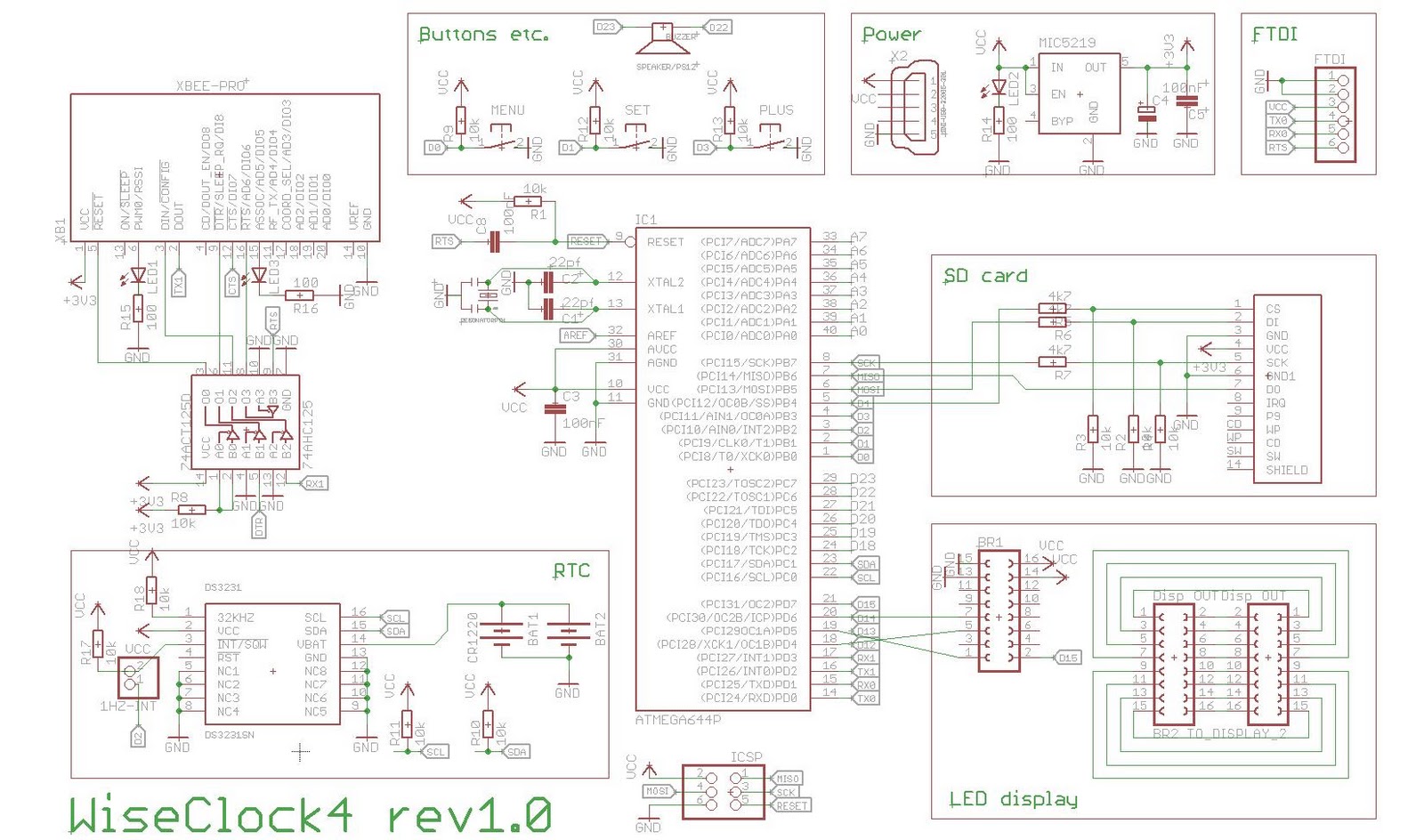 Wise time with Arduino: Wise Clock 4