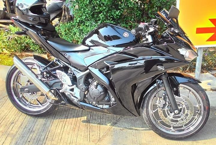 Modifikasi Yamaha YZF-R25 Minimalis, Hitam Kinclong! | KONSEP MODIFIKASI