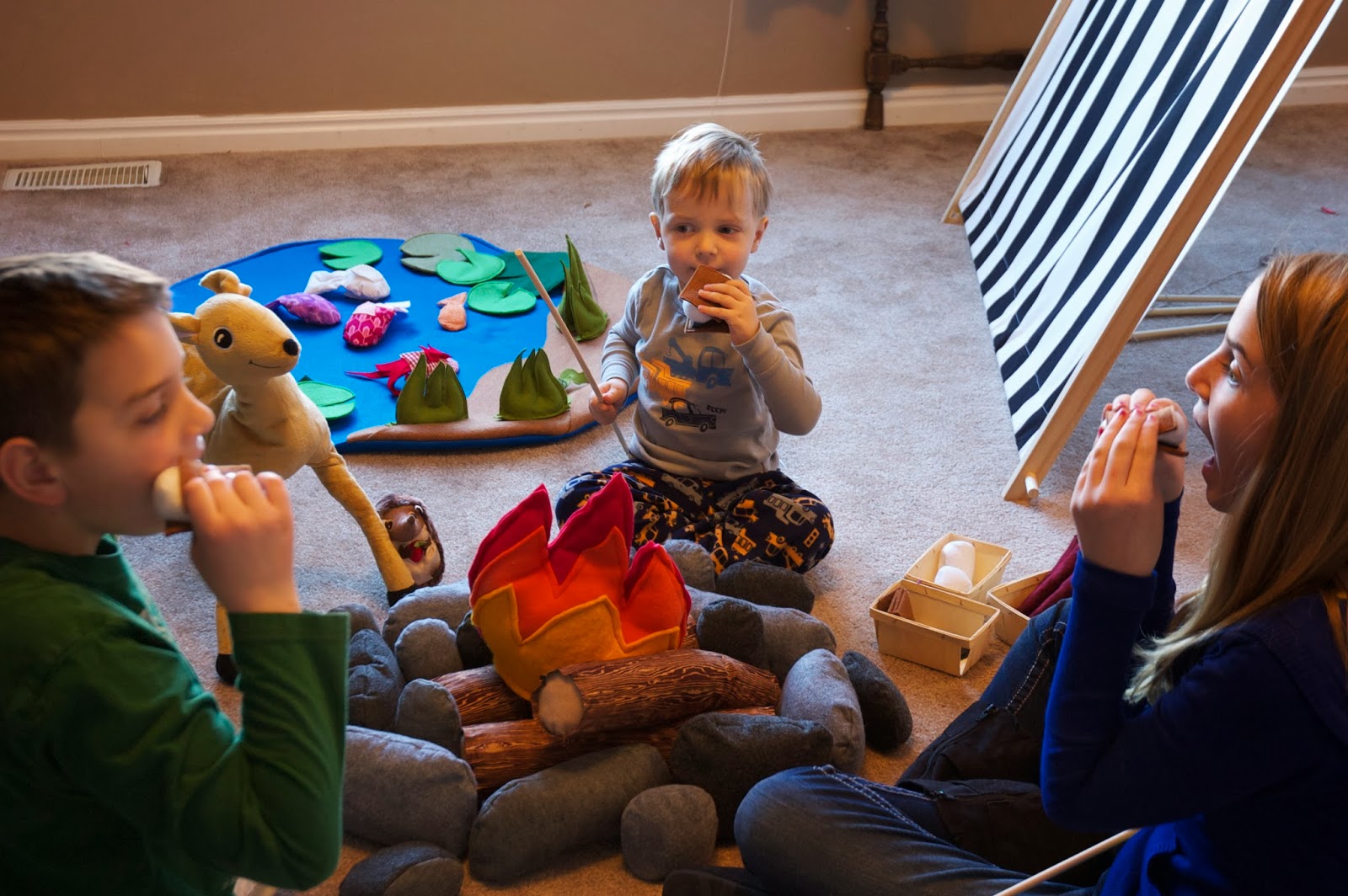 restlessrisa: DIY Campfire set