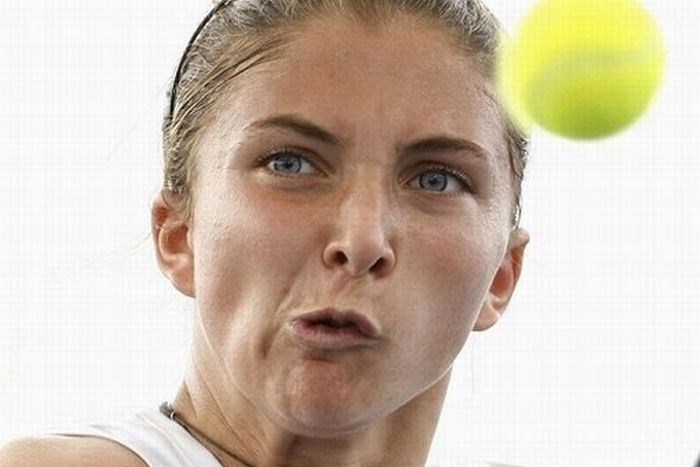 Sports Stars Celebrity: Funny Tennis Faces