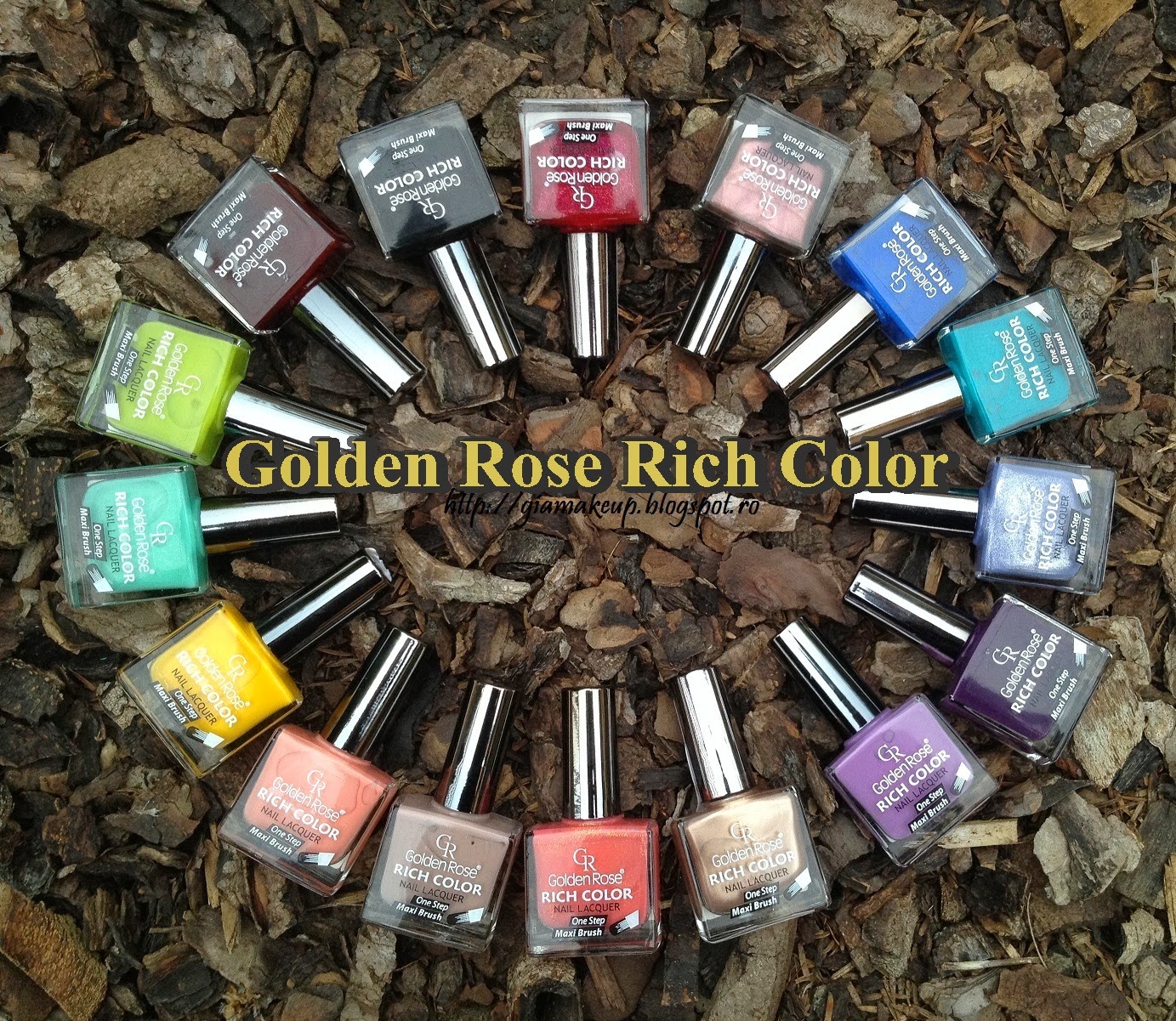 Gia Makeup Blog: Golden Rose Rich Color Nail Lacquer Collection ...