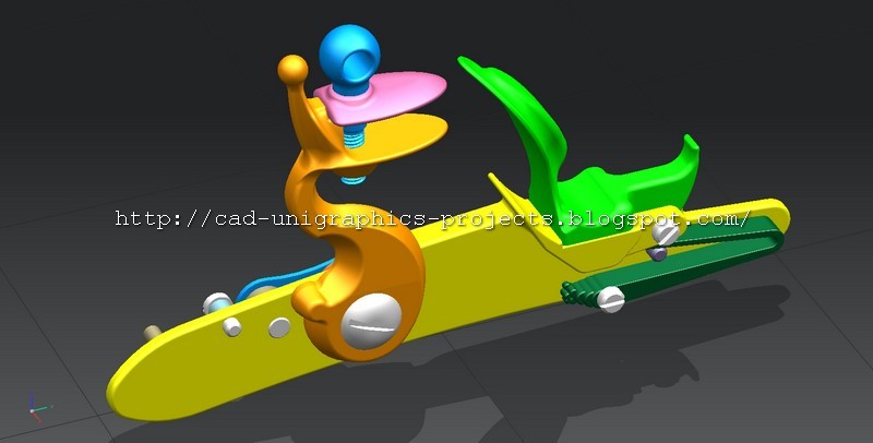 CAD designs by Ivan: Flintlock mechanism 3D model (free CAD download file)