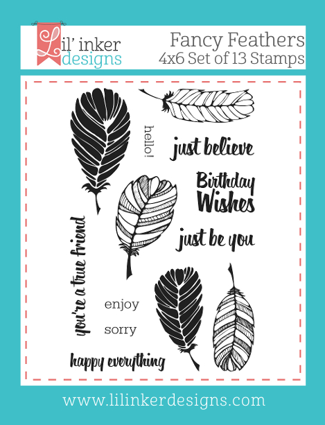 Jen's Ink Spot: Lil' Inker Designs Release: Fancy Feathers