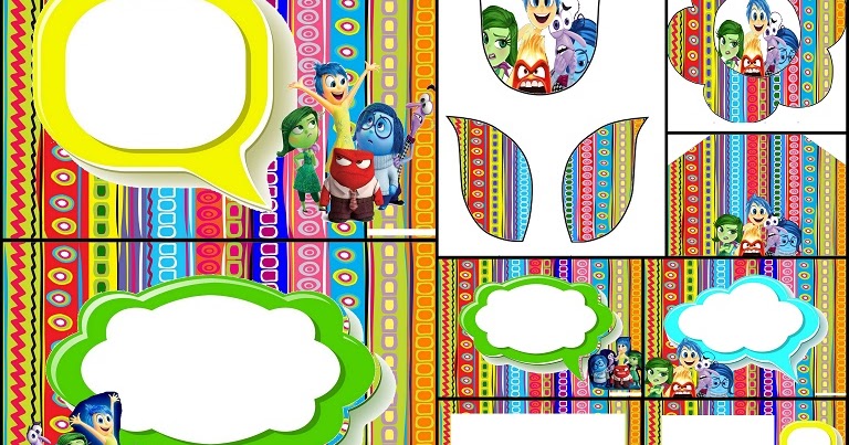 Birthday of Inside Out Party: Free Printable Invitations. - Oh My ...