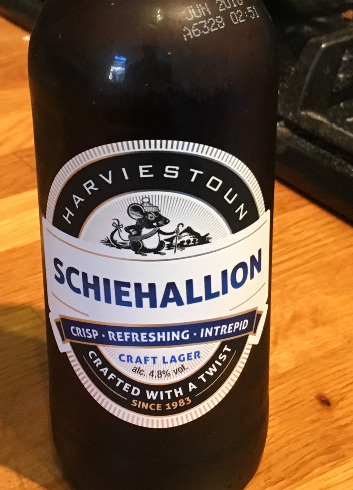 The Full Flagon: A beer dripping with class: Schiehallion.