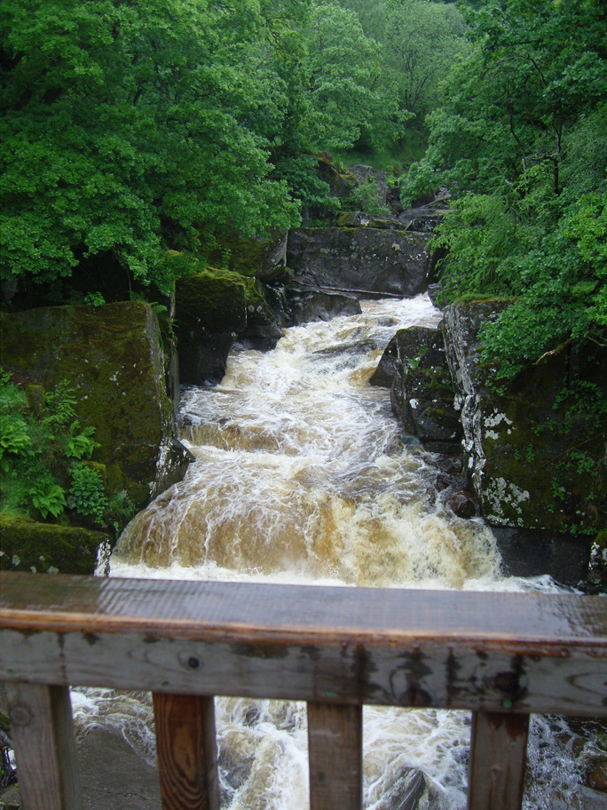 The Happy Pontist: Scottish Bridges: 22. Bracklinn Falls Footbridge
