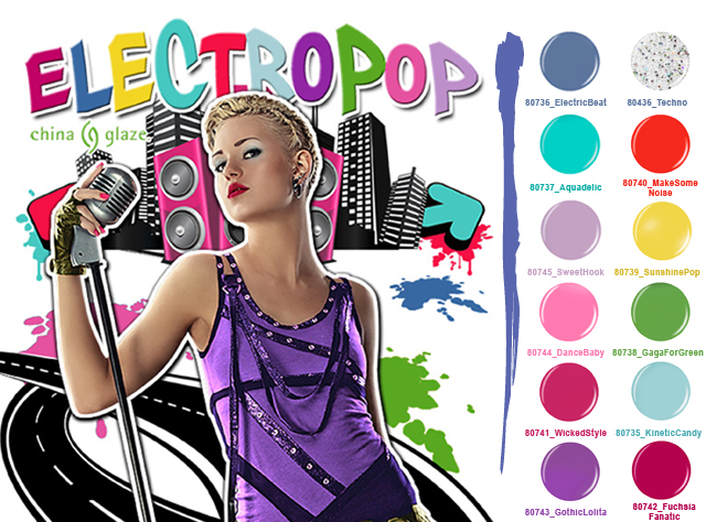 Timtam: China Glaze Electropop! Collection (Part 1)