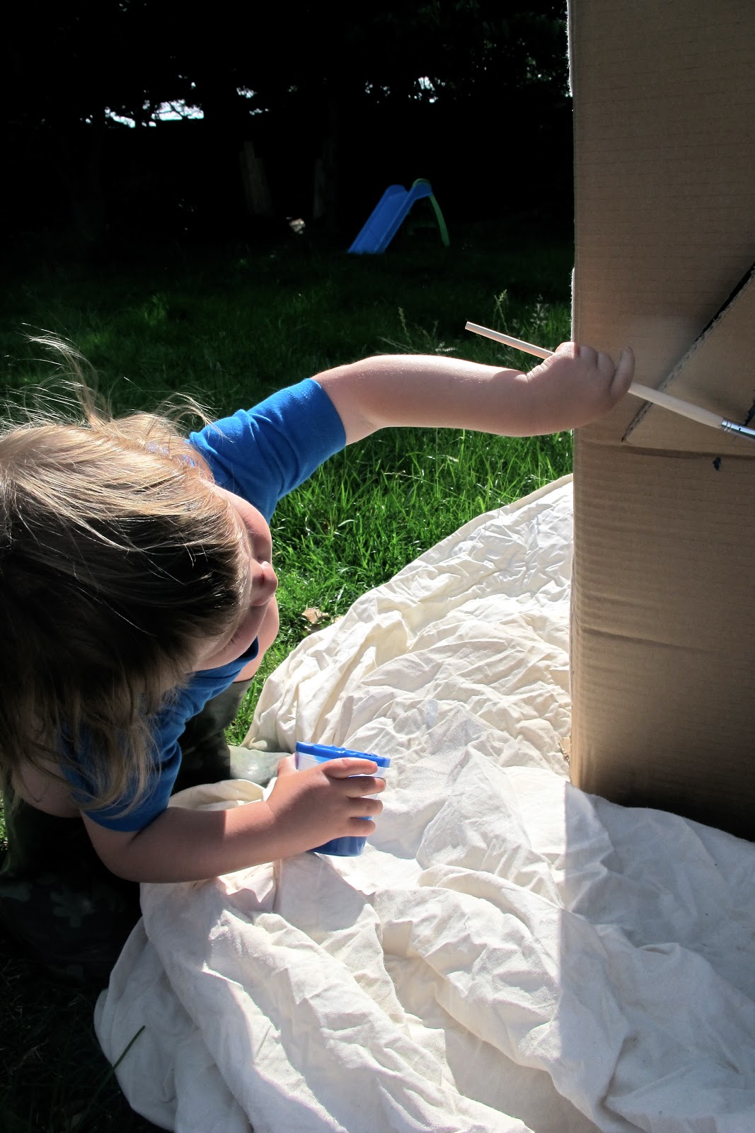 Kat This Kat That: DIY Cardboard Shape House