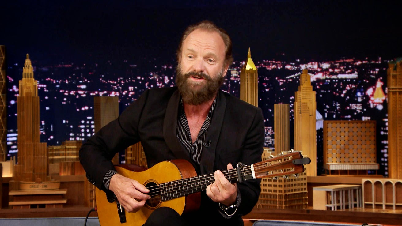 TODO SOBRE STING (by JKasker): ACTUACIÓN EN THE TONIGHT SHOW STARRING ...