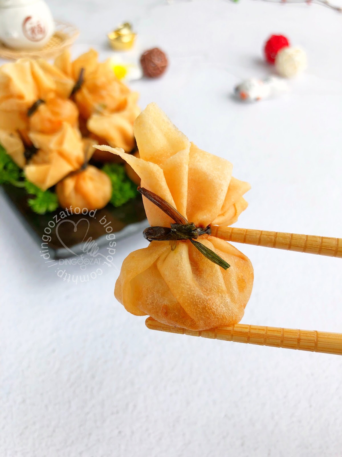 Miki's Food Archives : Crispy Money Bag 香脆黄金福袋