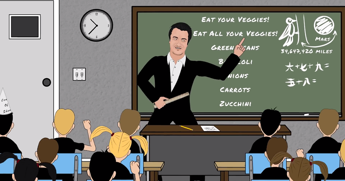 FNM4EVER: VIDEO: Mike Patton enseña a los niños a cocinar y comer sano!