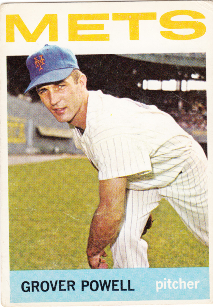 Early Sixties Mets Pitcher: Grover Powell (1963)