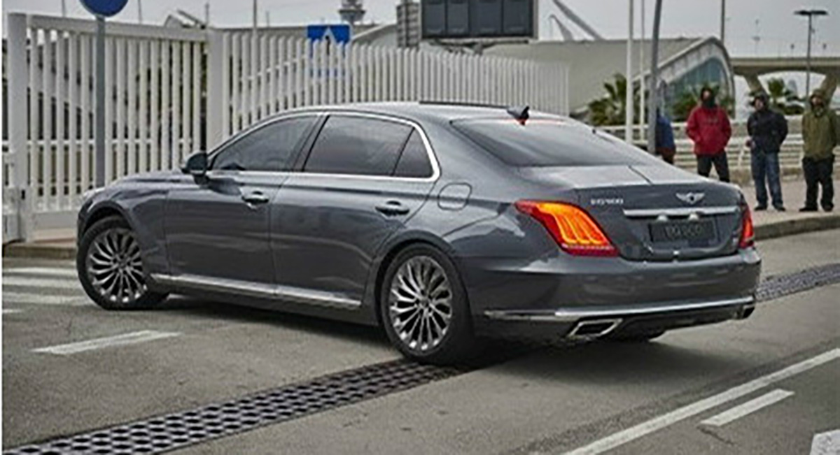 This Is The New Genesis G90, The All-New, Rebranded Successor Of The ...