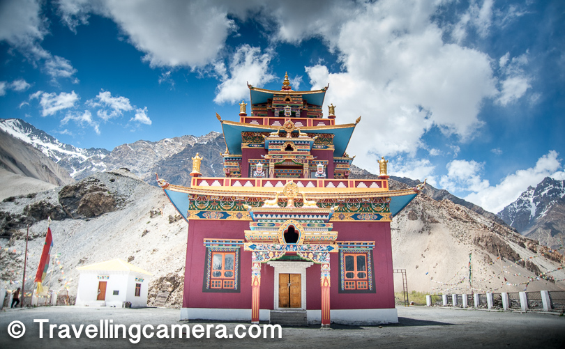 500 years old Mummy of Sangha Tenzin with teeth & hair at Gue Monastery
