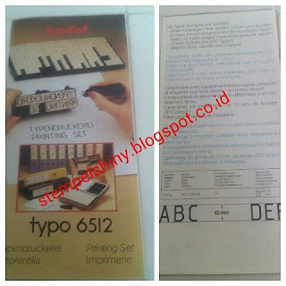 stempel shiny : stempel karton trodat 6512