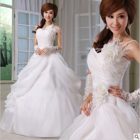 Flat chest how to to shoot sexy wedding dress according to | Designing ...