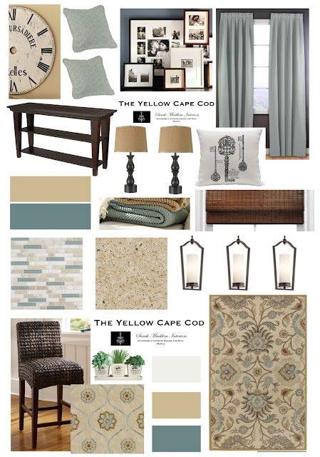 The Yellow Cape Cod: Updated Traditional Style Kitchen/Family Room