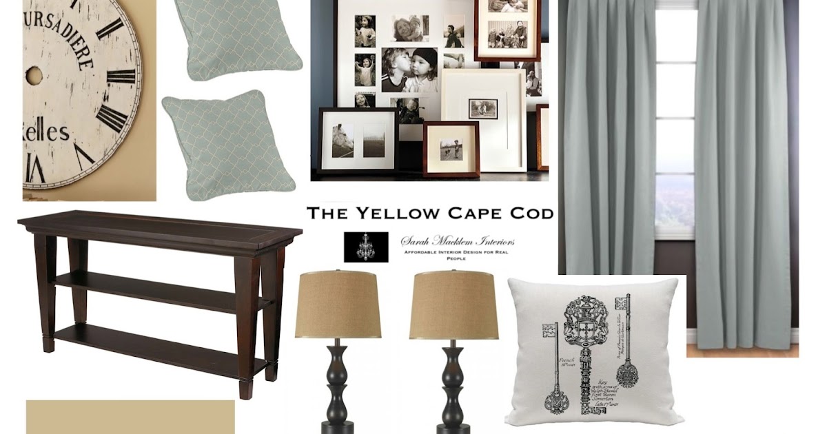 The Yellow Cape Cod: Updated Traditional Style Kitchen/Family Room