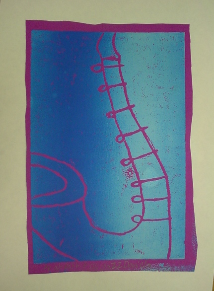 Mrs. Knight's Smartest Artists: 4th grade:musical instrument prints