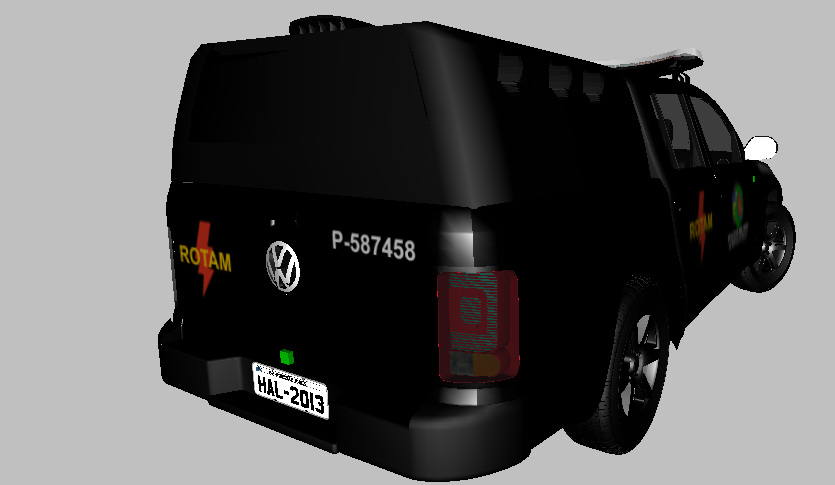 Equipe Tatica 3D ® » Mods Policiais Em Geral: Amarok Rotam GO