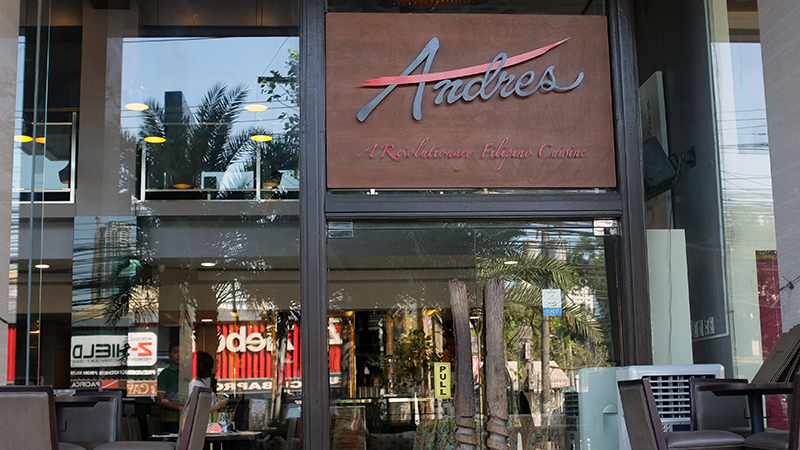 Neil Writes About Andres Restaurant | What Neil Writes About